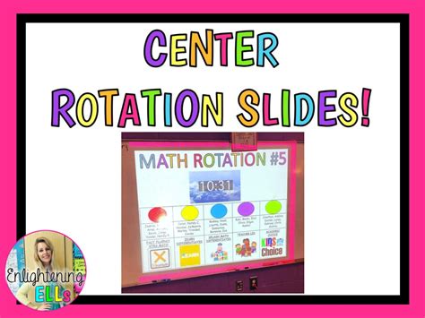 Center Rotation Slides Editable And Includes Music With Visual Timer