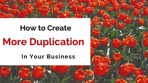 How To Create More Duplication In Your Business Sherri Brown Coaching