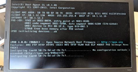 getting fog pxe boot working on a thinkpad t460p t470p and a t480p