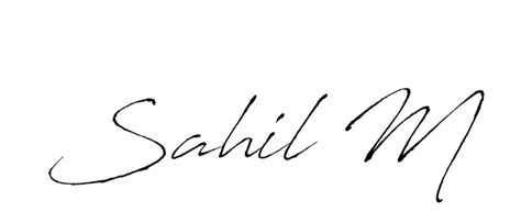 74 Sahil M Name Signature Style Ideas Super Electronic Sign