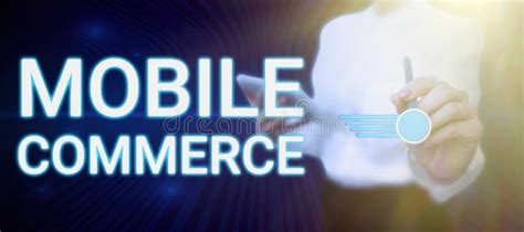 Handwriting Text Mobile Commerceusing Mobile Phone To Conduct Commercial Transactions Online