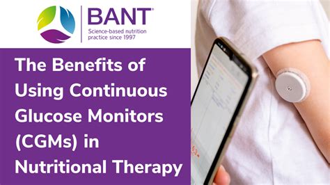 The Benefits Of Using Continuous Glucose Monitors Cgms In Nutritional Therapy