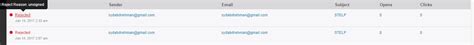 Php Mandrill Reject Reason Unassigned Stack Overflow