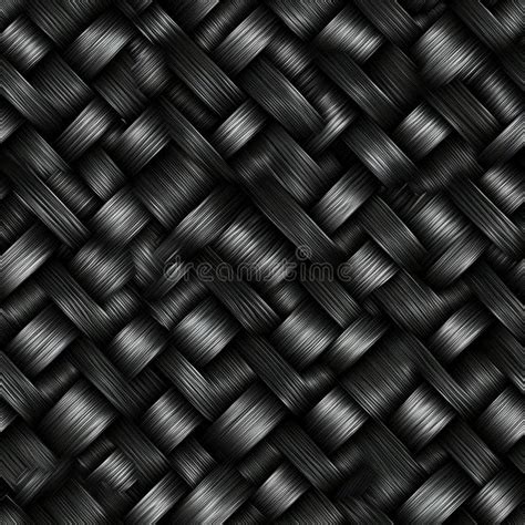 Pattern Seamless Texture For Game Artistic Black And White Weave