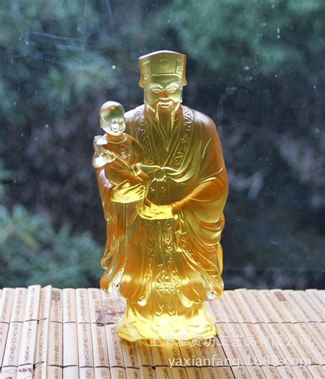 古法脱蜡铸造琉璃佛像 琉璃富贵三星琉璃福禄寿三星摆件 阿里巴巴