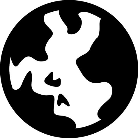 Earth Globe Vector SVG Icon SVG Repo