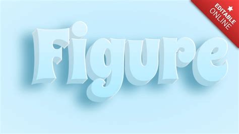 Figure Text Effect Generator