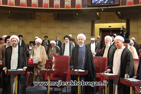 ۳ قاب خاص از هاشمی و روحانی در جلسه خبرگان