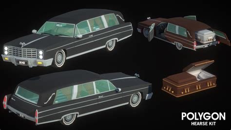 Polygon Hearse Kit Game Assets Find The Unity Asset In Store