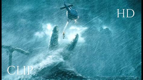 Mosasaurus Attack Scene Jurassic World Fallen Kingdom 110 2018