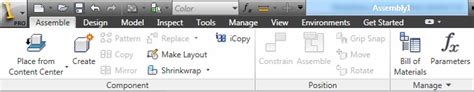 Mengenal Jenis Toolbar Pada Autodesk Inventor Design Of Manufacture