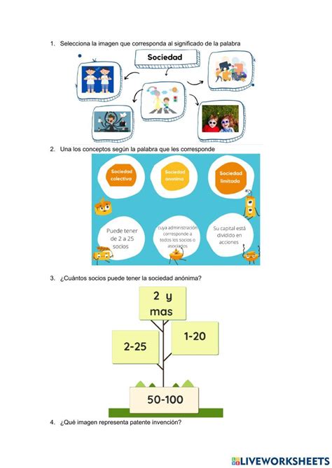 Preguntas Legislación Live Worksheets