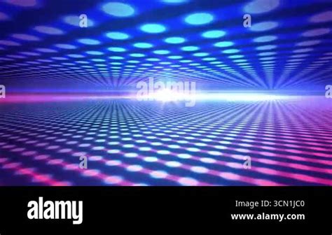 Abstract Light Pattern With Vibrant Colors Creating A Dynamic Visual Effect Stock Video Footage