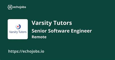 varsity tutors is hiring senior software engineer full time contractor