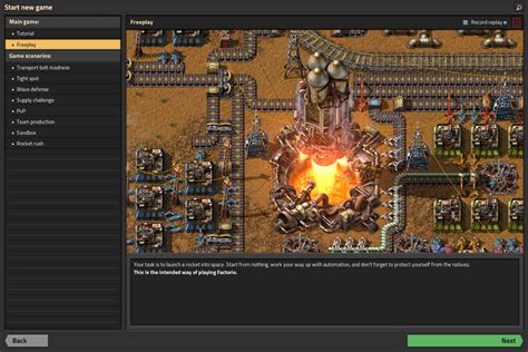 Game Modes And Options Factorio Wiki