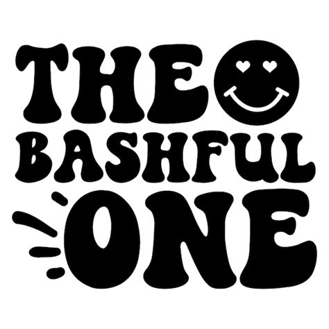 Le Timide Retro Svg Vecteur Premium