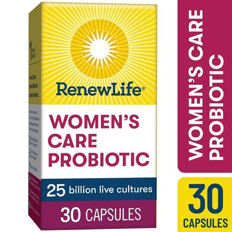 Renew Life Ultimate Flora Womens Probiotic 25 Billion Cfu 30