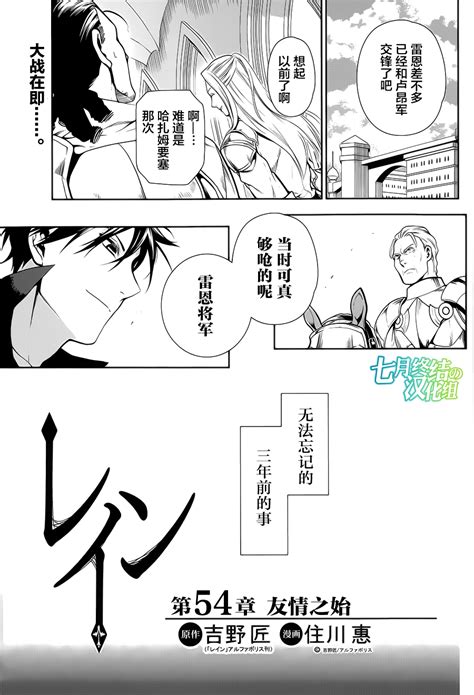 雷恩Rain第54話 友情之始 第1頁 劇情 奴奴漫畫