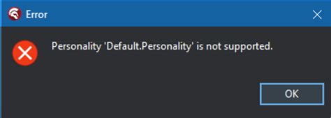 error message that pops up in the beta 2 3 0 tms web core tms