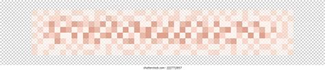 Censor Blur Effect Texture On Transparent Stock Vector Royalty Free Shutterstock