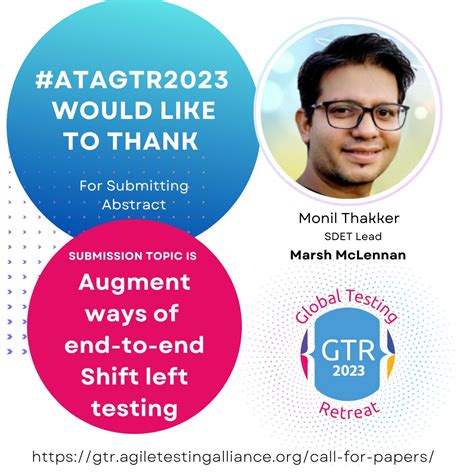 Agile Testing Alliance On Linkedin Abstract Submission Atagtr Your Tech Insights Await