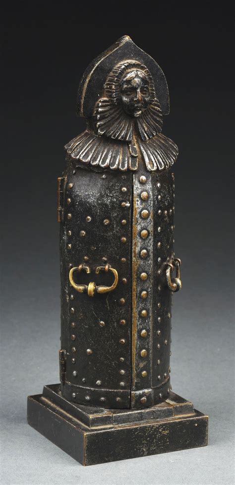 Large Erotica Bronze Elizabethan Maiden Auction