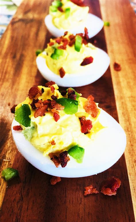 Bacon Jalapeno Deviled Eggs Cooks Well With Others