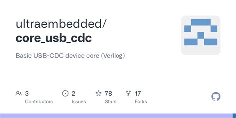 Core Usb Cdc Usb Cdc Core Core At Master Ultraembedded Core Usb Cdc Github