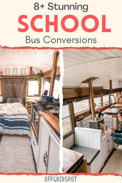 School Bus Conversions Interior Ideas Floor Plans And Diy Layouts Van