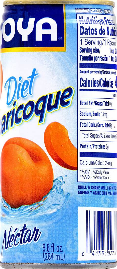 Goya Diet Apricot Nectar 96oz