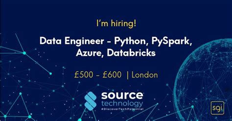 Tom Parker On Linkedin Data Engineer Python Pyspark Azure Databricks
