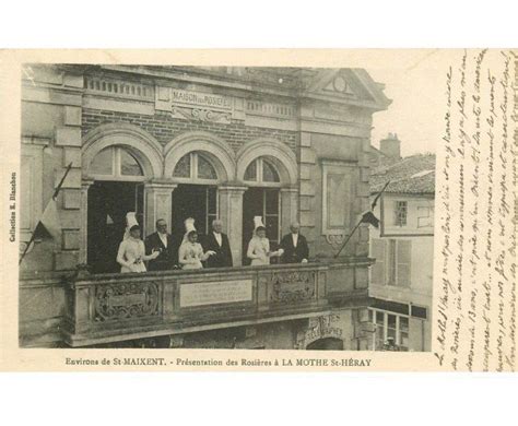 carte postale ancienne 79 LA MOTHE SAINT HERAY Présentation des