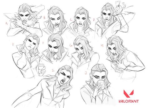 Pin By Colldz On Character Expression Sheet Character Design