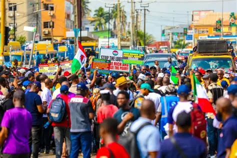 Nlc Protest Update Todays Protest In Nigeria Over Minimum Wage Hold In
