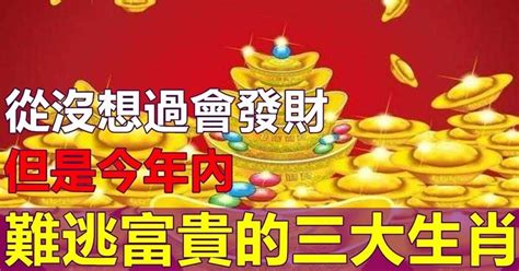 這3大生肖也許從沒想過會發財，但是今年年底前至少會有一筆橫財，難逃富貴！ Peekme