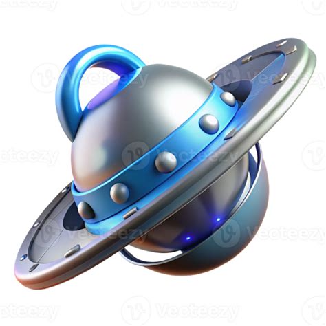 3d Render Of Futuristic Orb 55062903 Png