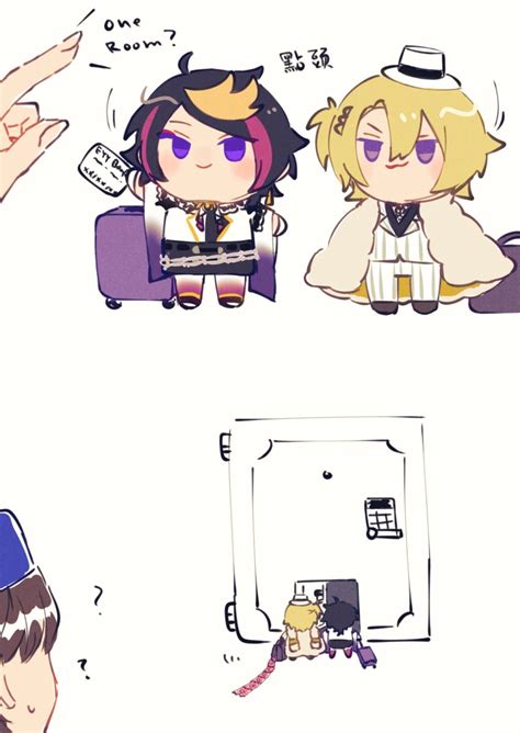🏅楠🎃楠🏅 On Twitter 擅自畫ㄌ雨月的旅遊指娃宇宙🥺🥺