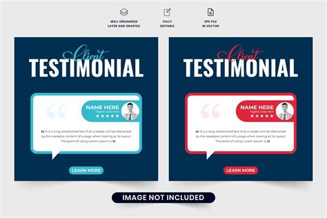 Client Review And Rating Template Vector 网页元素 Iftistock 99762