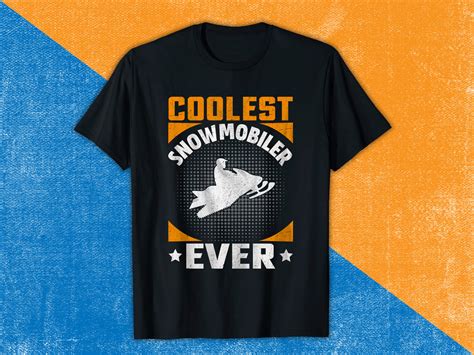Coolest Snowmobiler Snowmobile T Shirt Graphic By Mrshimulislam