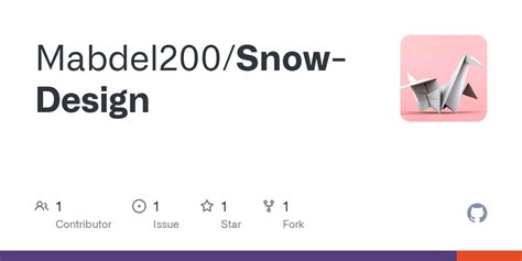 GitHub Mabdel200 Snow Design