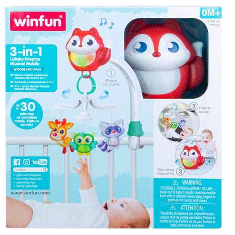 3 In 1 Lullaby Dreams Musical Mobile The Model Shop