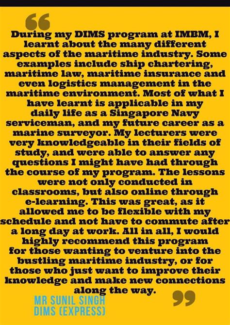 Institute Of Maritime And Business Management Pte Ltd Imbm On Linkedin Thankfulthursday