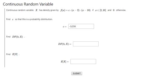 Solved Continuous Random Variable Continuous Random Variable Chegg