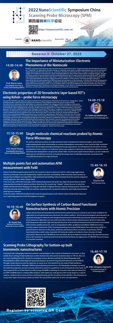 Subhrajit Mukherjee On Linkedin Nanoscientific Spm Parksystem Afm Spm Kpfm Fets Seminar