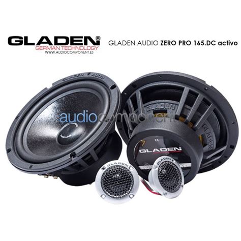 Altavoces Para Coche Gladen Audio ZERO PRO 165 DC Act