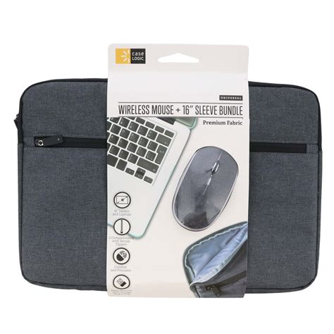 Case Logic Universal Wireless Mouse With Fabric Sleeve Shop Keyboards