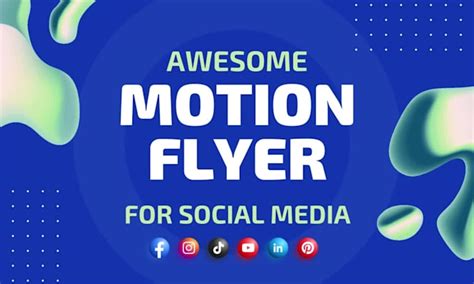 eye catching animated flyers and motion posters to boost your brand by