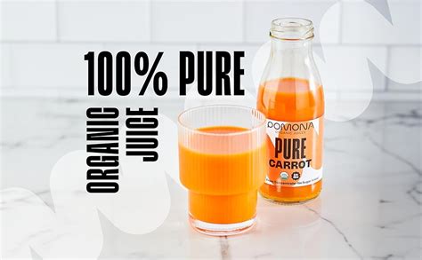 Pure Organic Carrot Juice Pomona Products