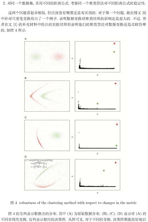 一种新型聚类算法 clustering by fast search and find of density peaksd