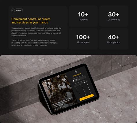Restaurant POS System Point Of Sale UI UX Design Behance